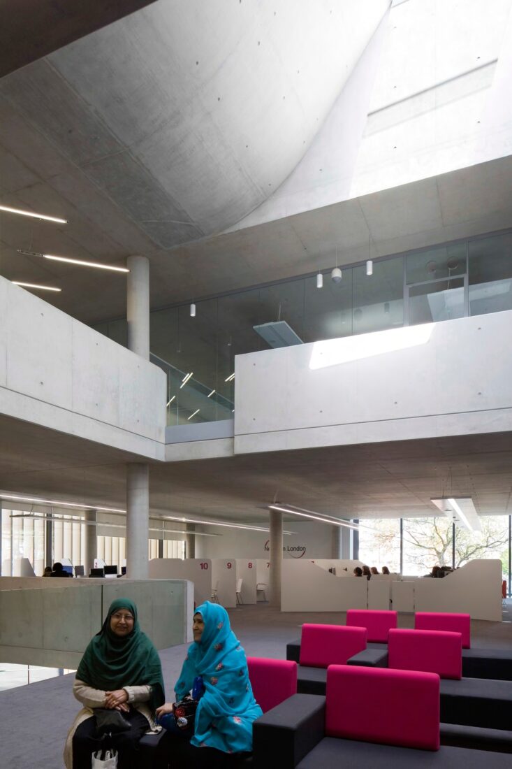 Rick Mather completes £12.5m Newham library