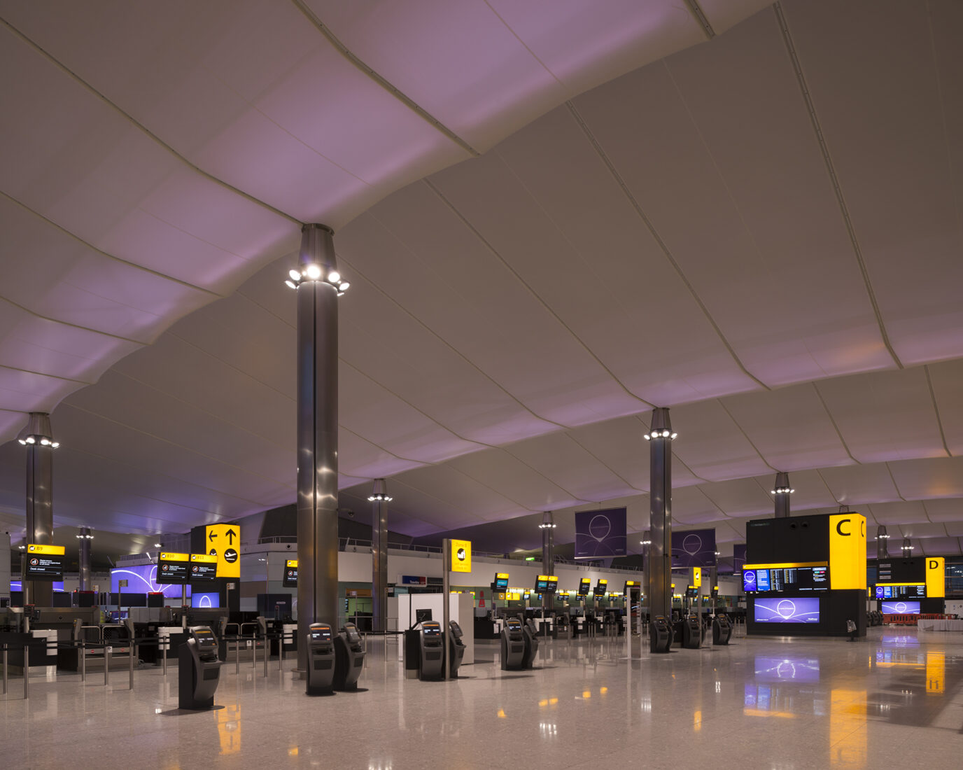 Luis Vidal's £2.5bn Heathrow Terminal building opens