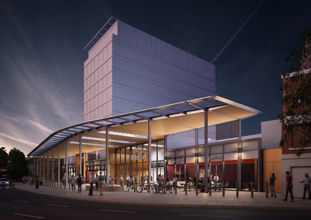 Bennetts reveals ‘hugely improved’ designs for Ealing Broadway station
