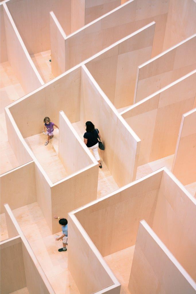BIG completes maze at America’s National Building Museum