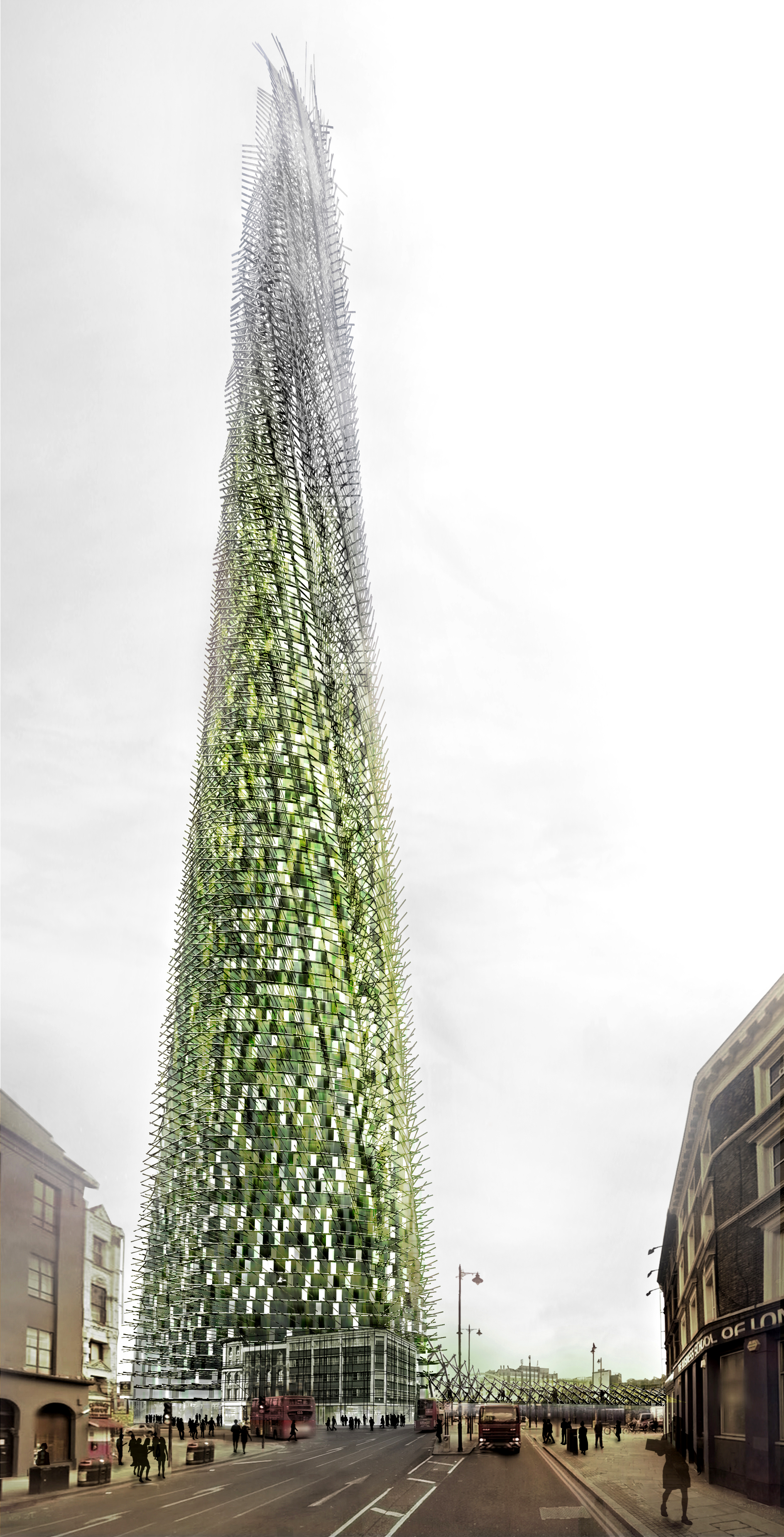 Revealed: plans for growing East End tower made from waste