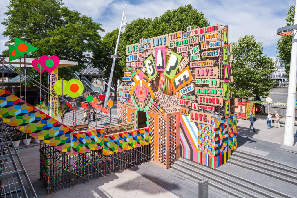 In pictures: Supergroup London completes Southbank installation
