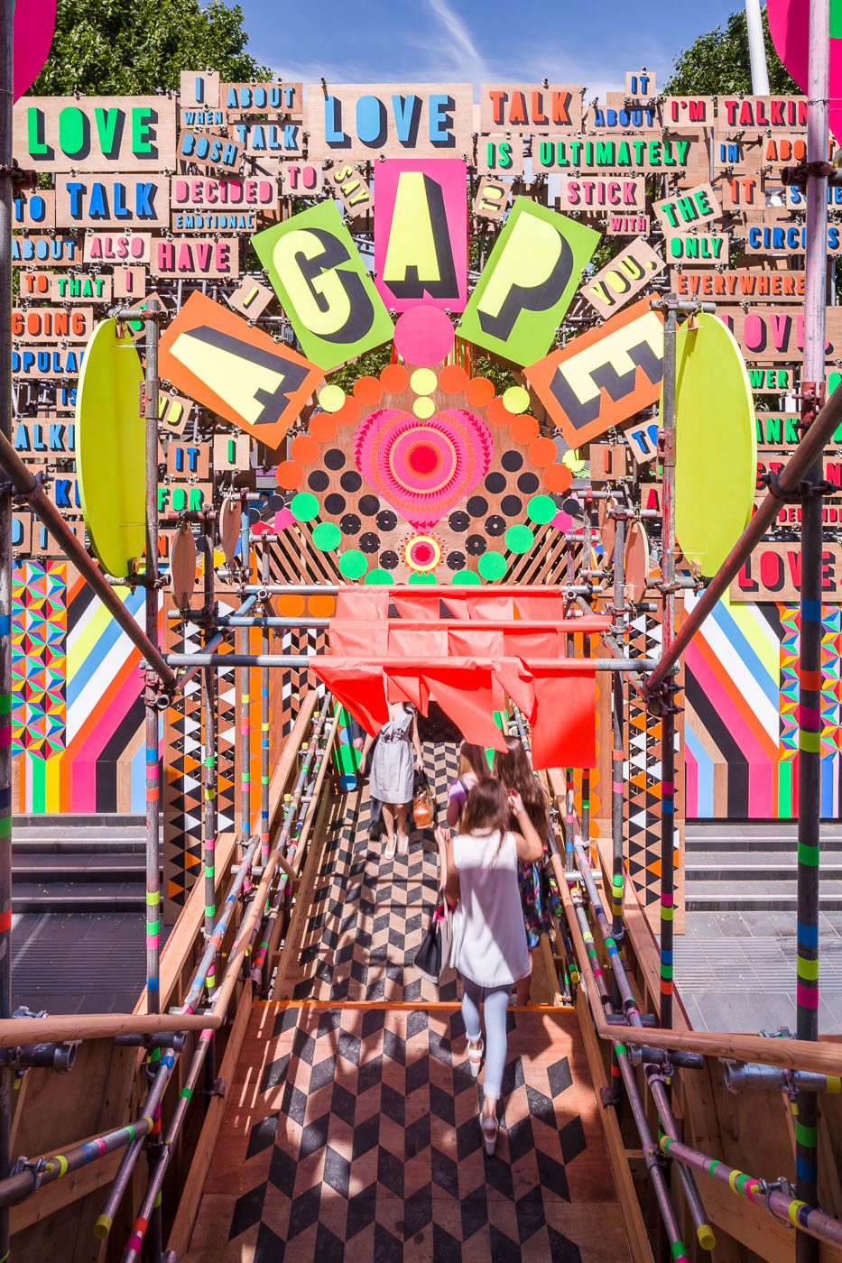 In pictures: Supergroup London completes Southbank installation