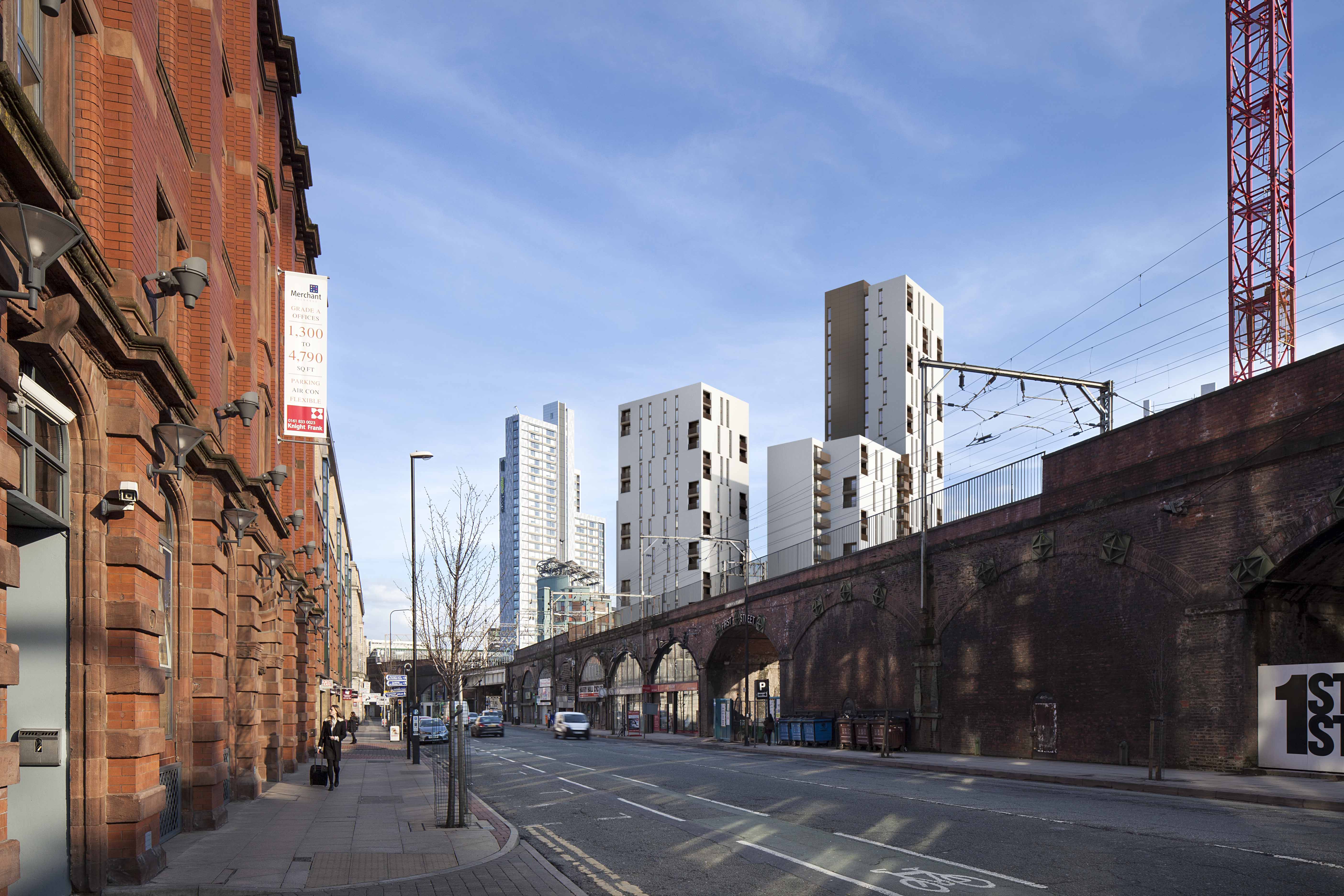Hodder wins planning for Manchester towers