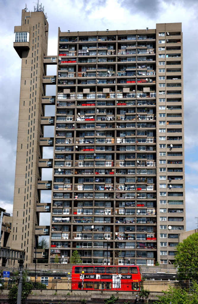Haworth Tompkins to design housing beneath Trellick Tower