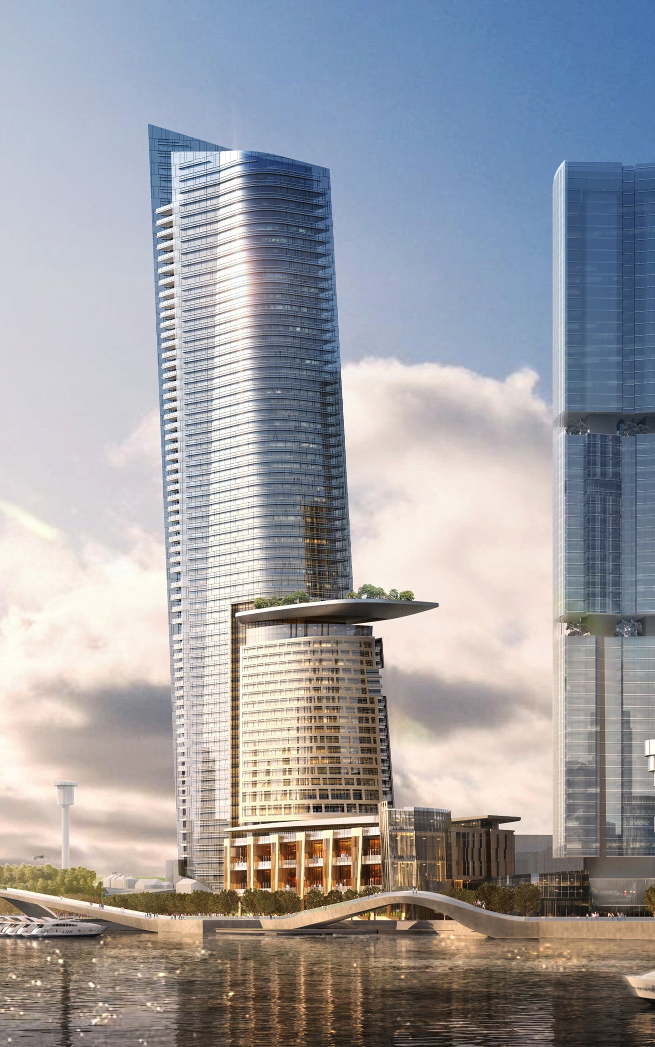 Wilkinson Eyre down to final three in race for Barangaroo hotel tower