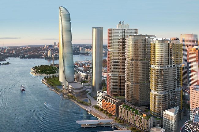 Wilkinson Eyre down to final three in race for Barangaroo hotel tower