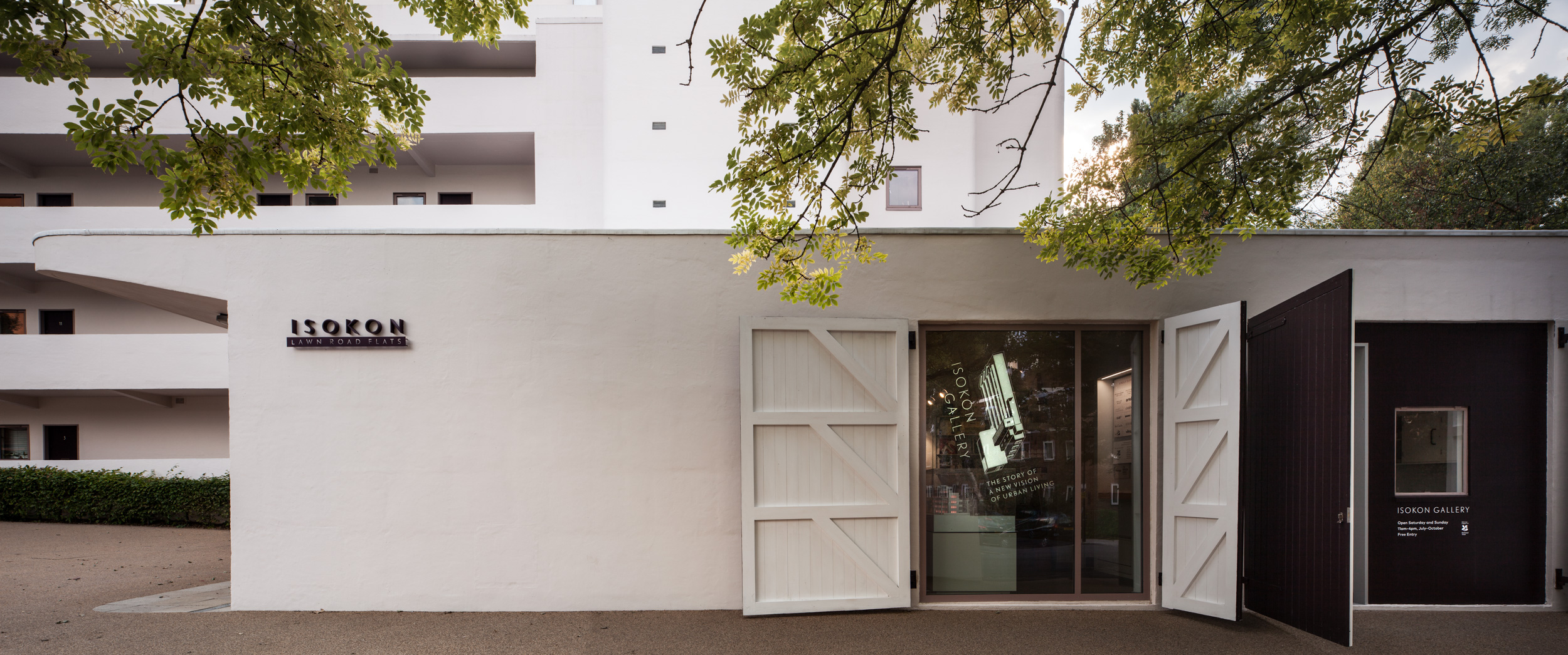 Gallery opens at grade I-listed Isokon Building