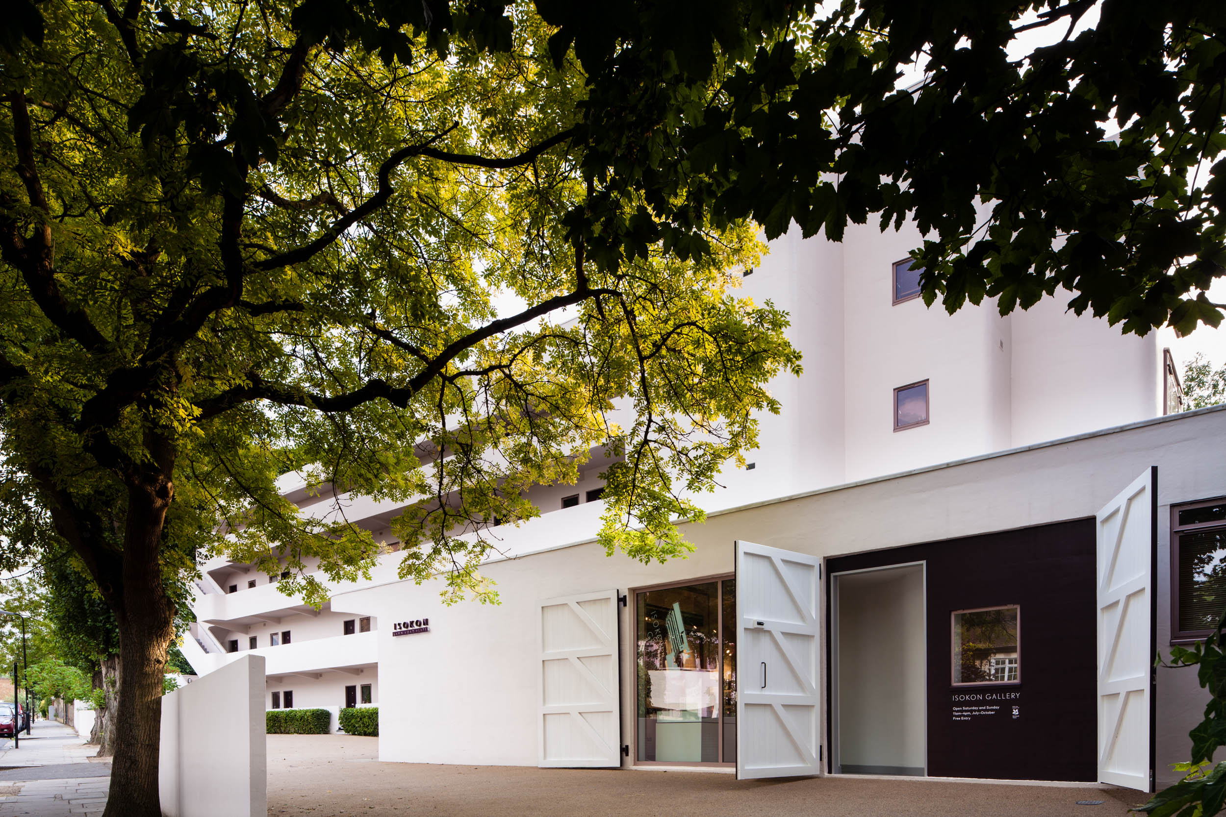 Gallery opens at grade I-listed Isokon Building