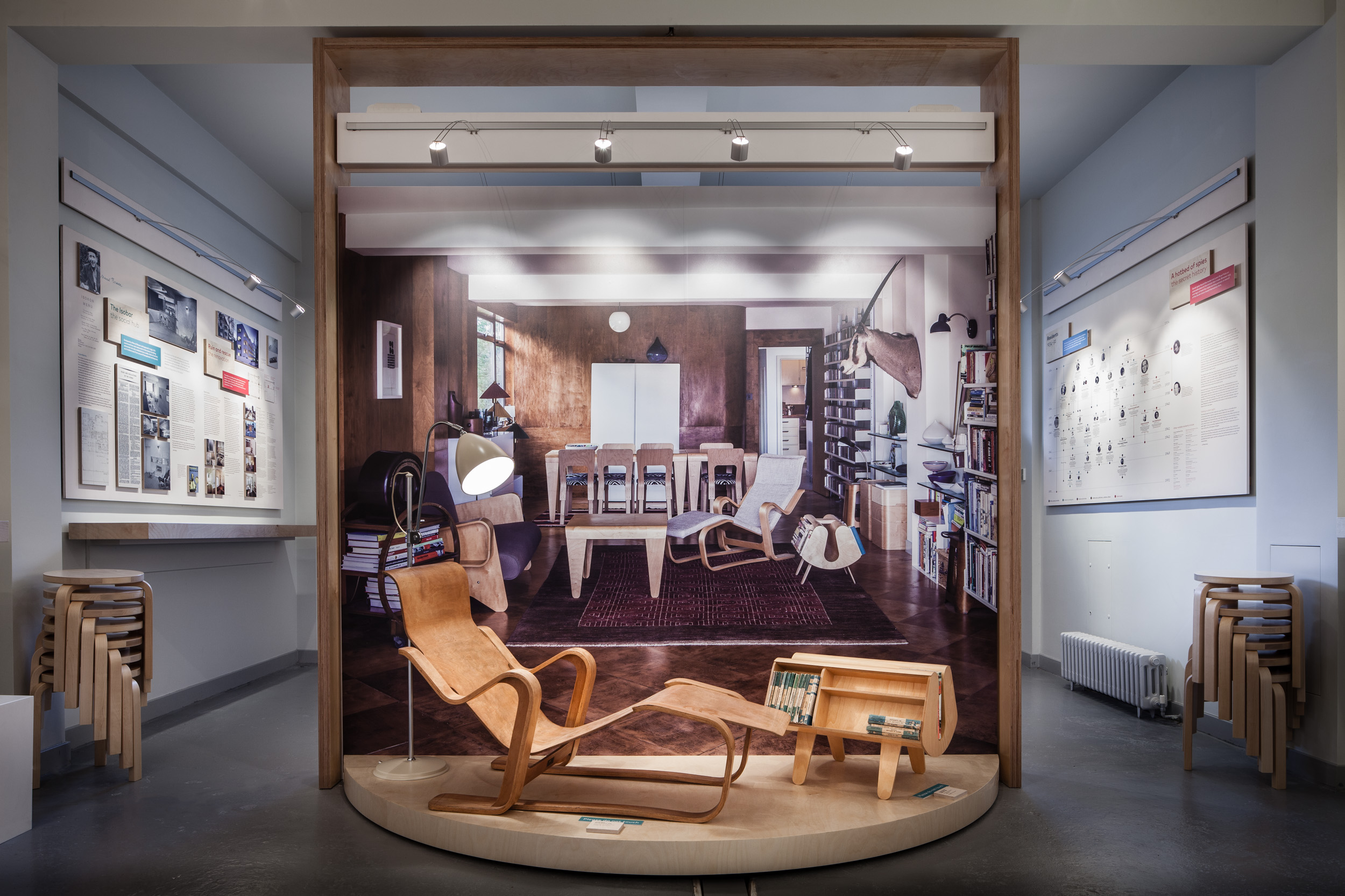 Gallery opens at grade I-listed Isokon Building