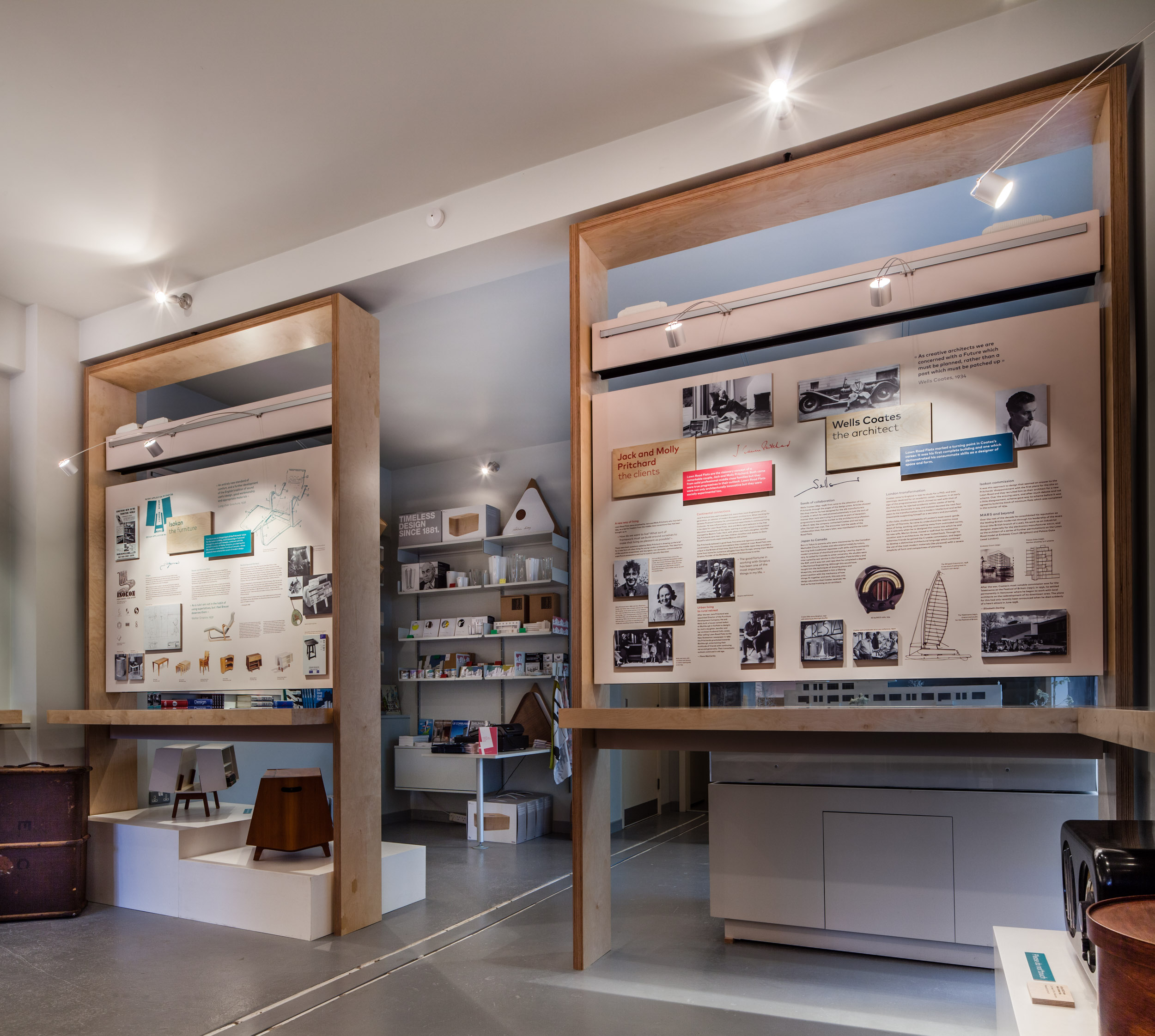 Gallery opens at grade I-listed Isokon Building
