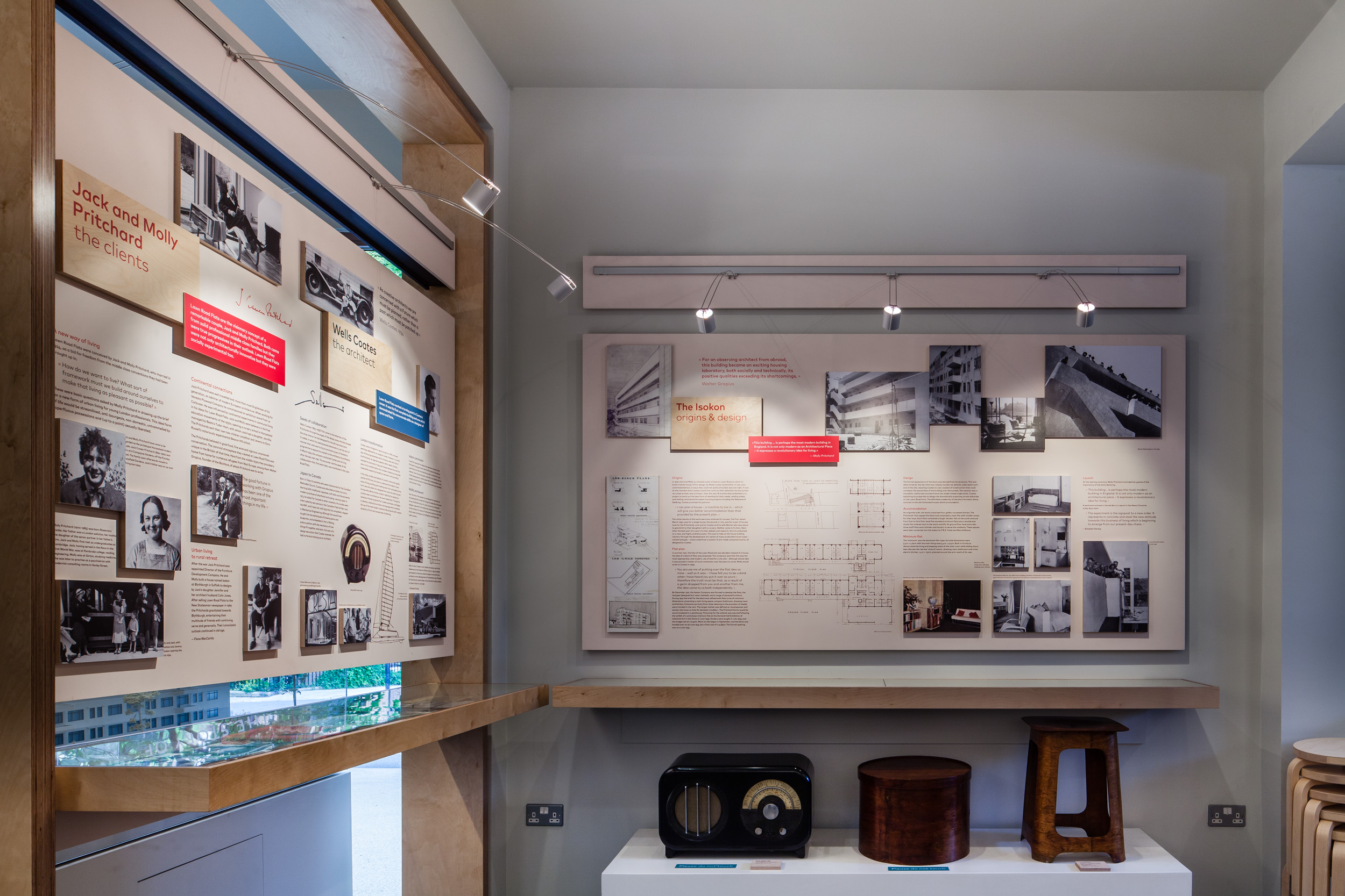 Gallery opens at grade I-listed Isokon Building