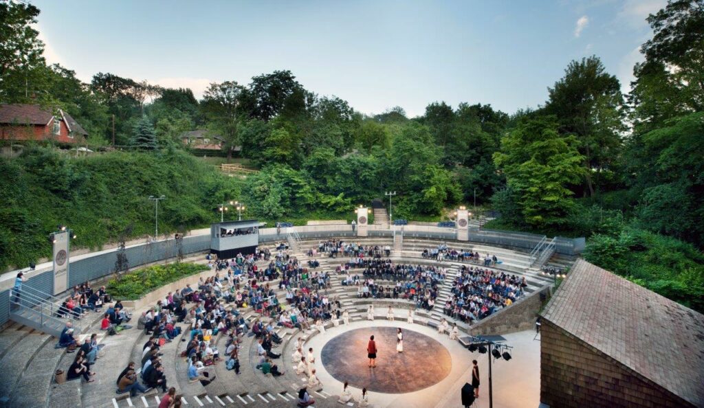 Studio Octopi completes revamp of Greek-style amphitheatre