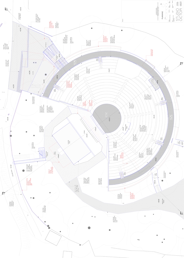 Studio Octopi completes revamp of Greek-style amphitheatre