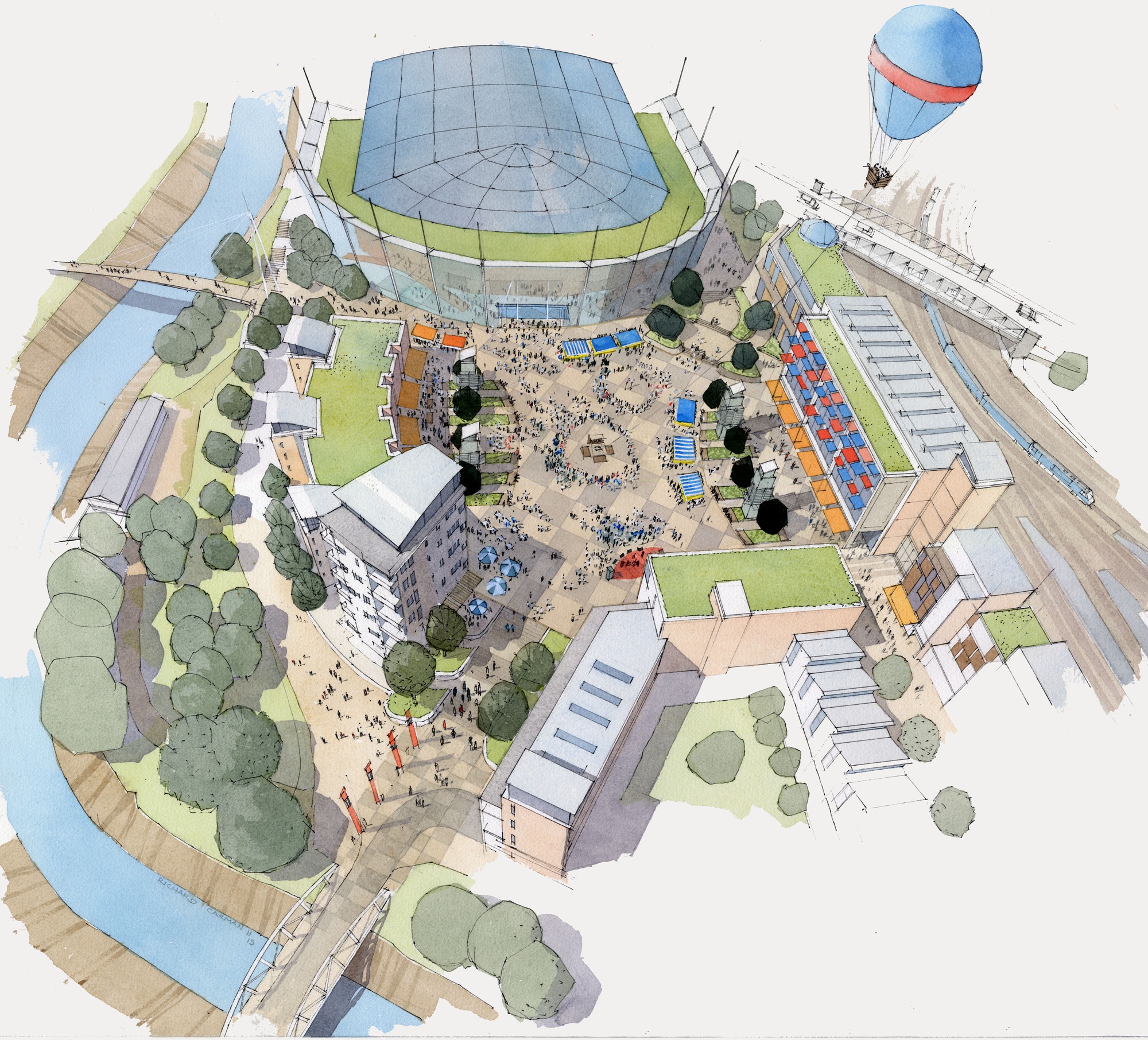 Shortlist announced in £90m Bristol Arena design contest
