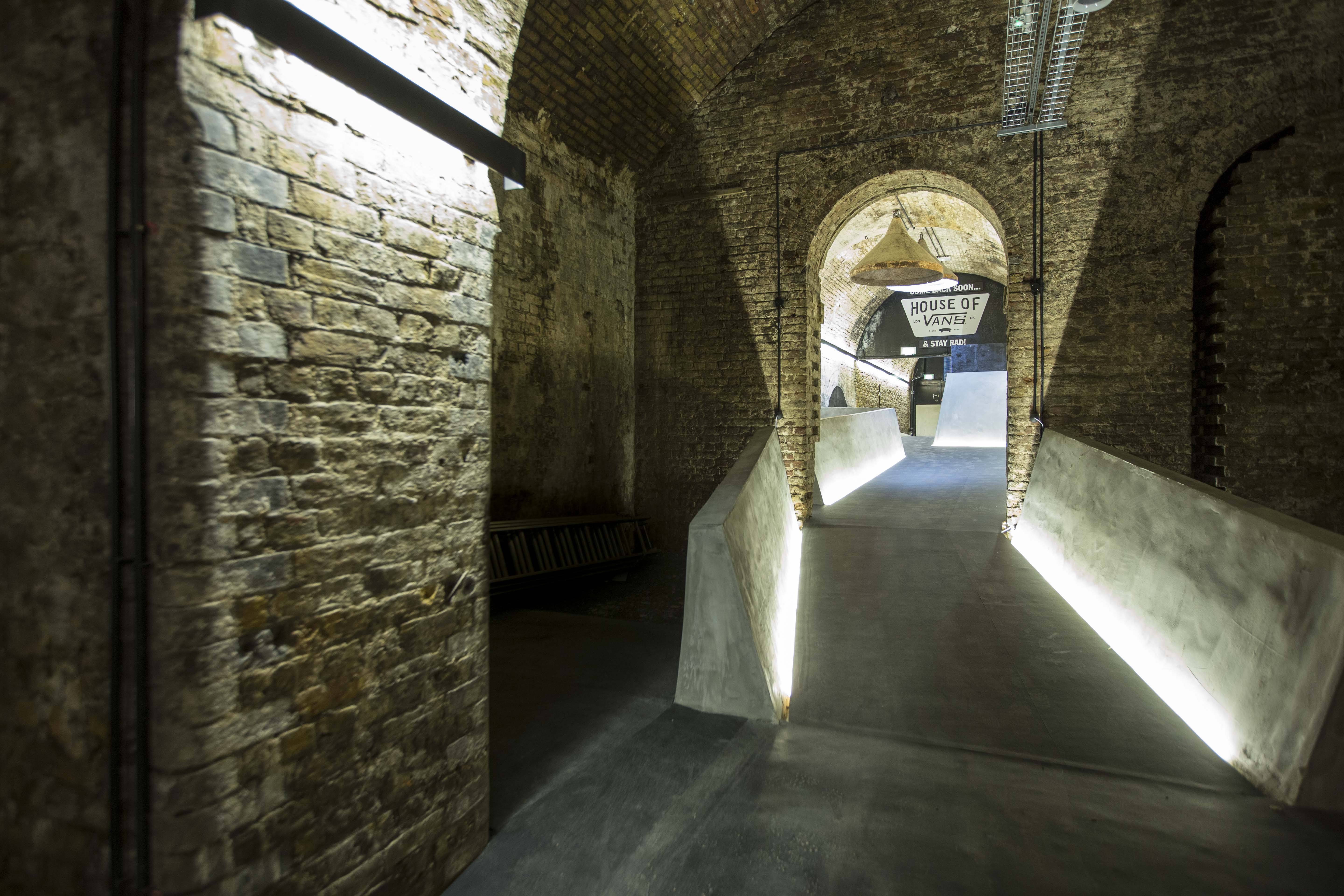 Skatepark opens in Waterloo's railway vaults