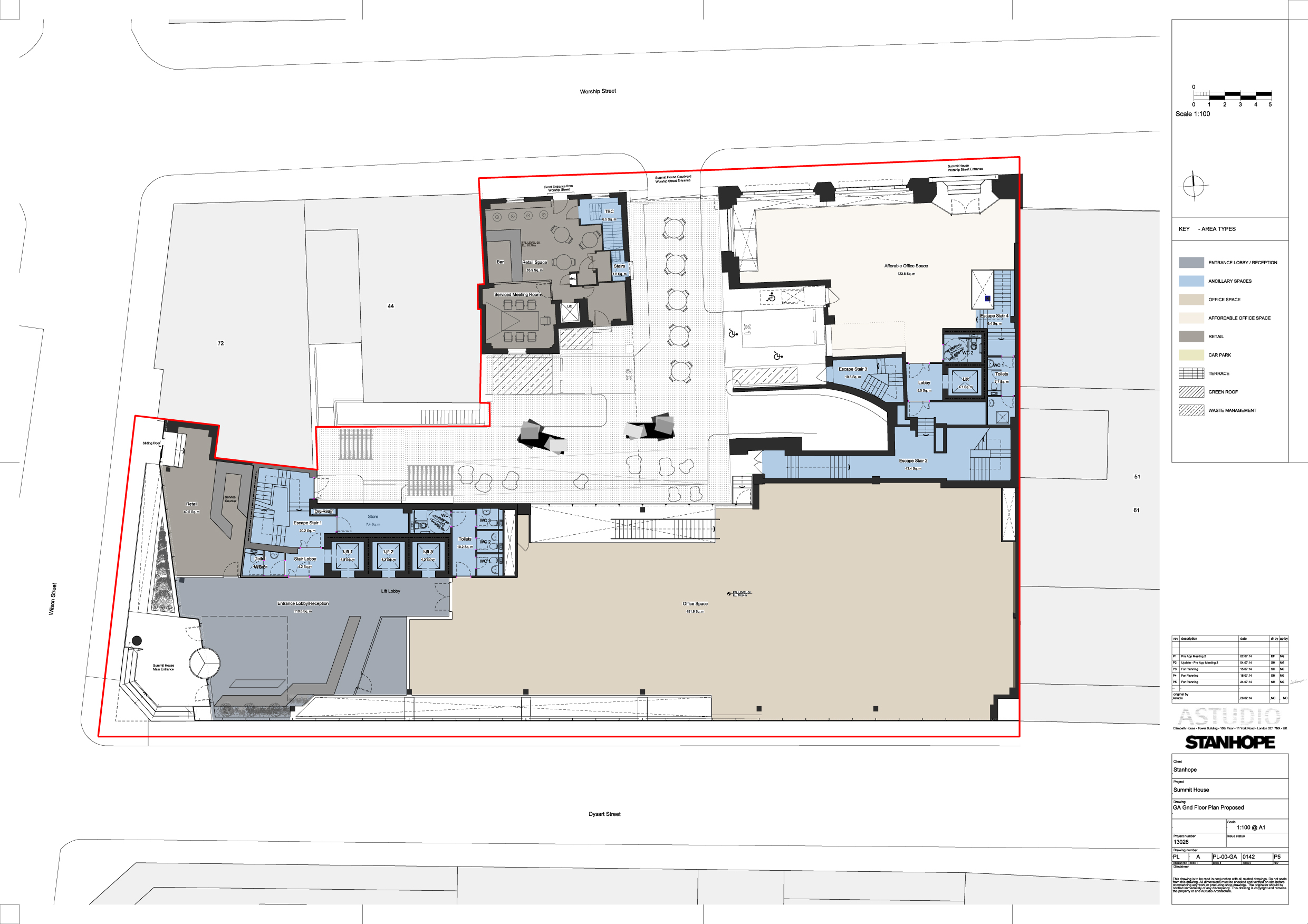Astudio submits plans for Summit House revamp