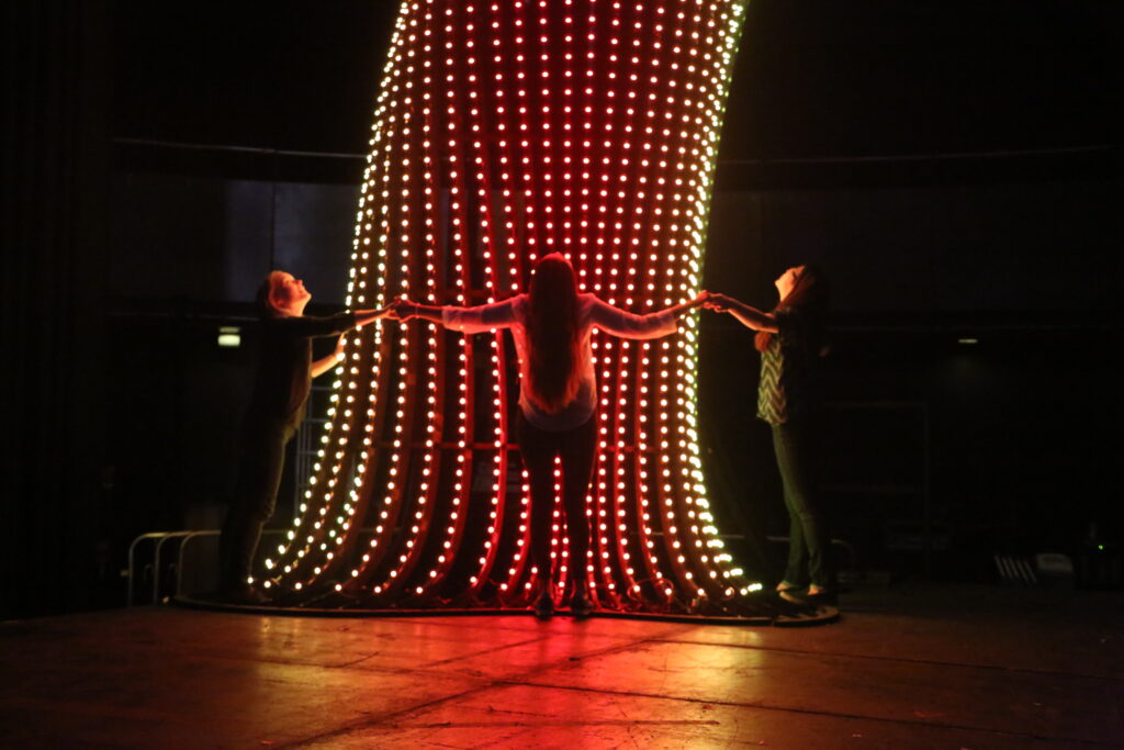 Atmos reveals Camden Roundhouse light installation