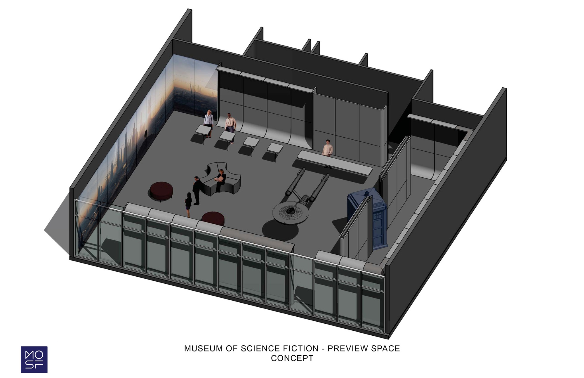 Contest launched for Museum of Science Fiction interior