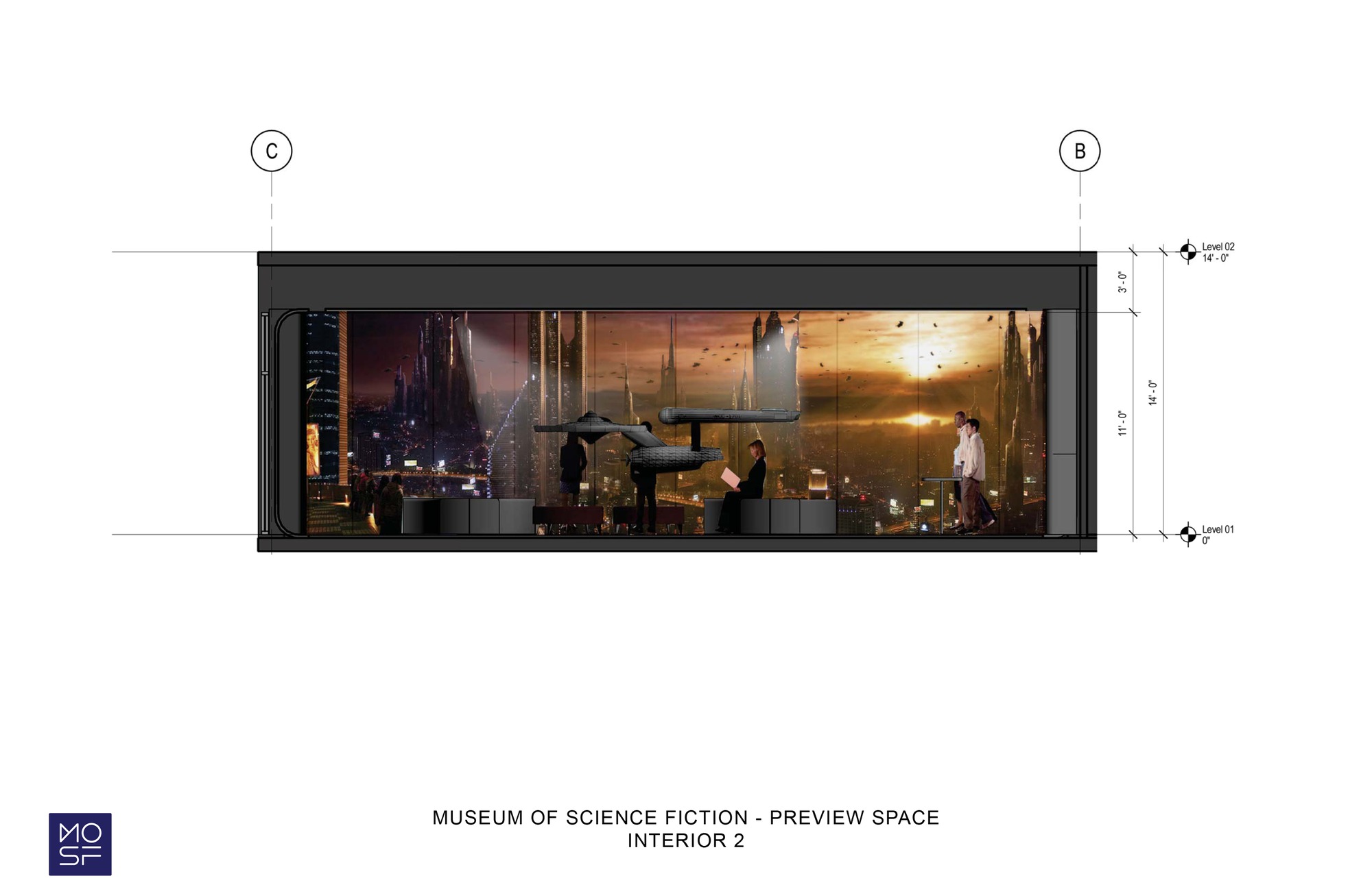 Contest launched for Museum of Science Fiction interior