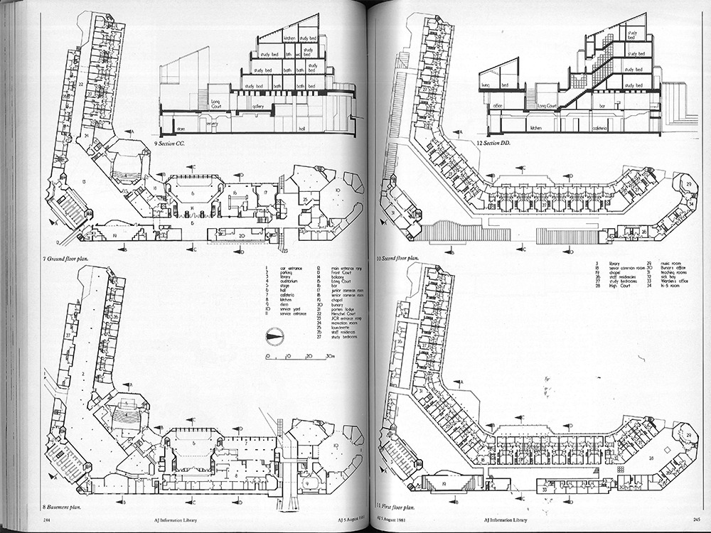 Building Study: Robinson College by Gillespie, Kidd and Coia