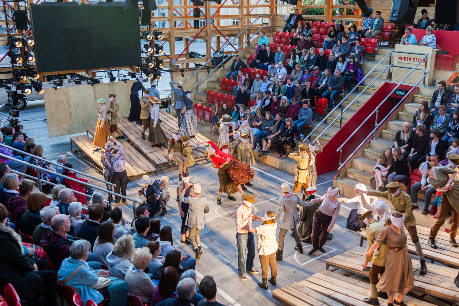 Assemble reveals pop-up timber theatre