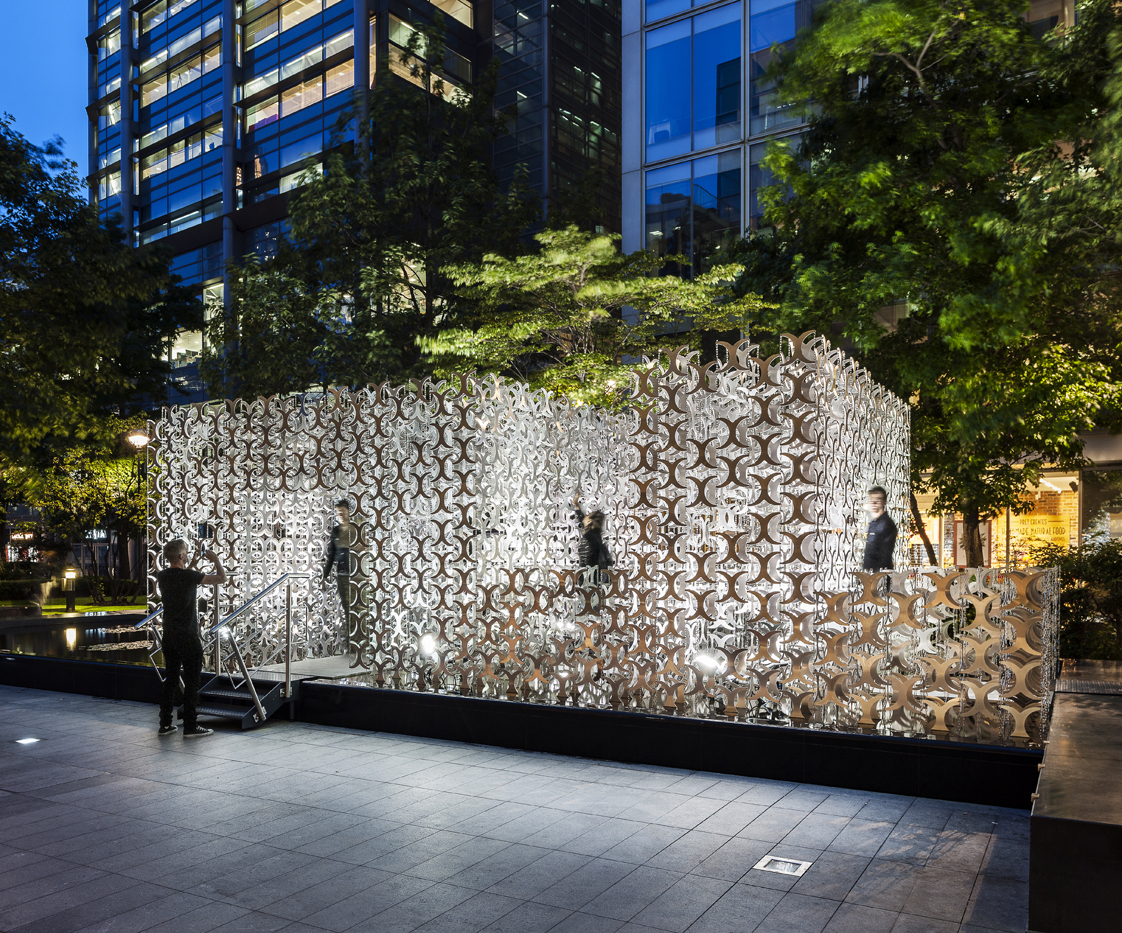 Installation by Cecil Balmond opens in Spitalfields