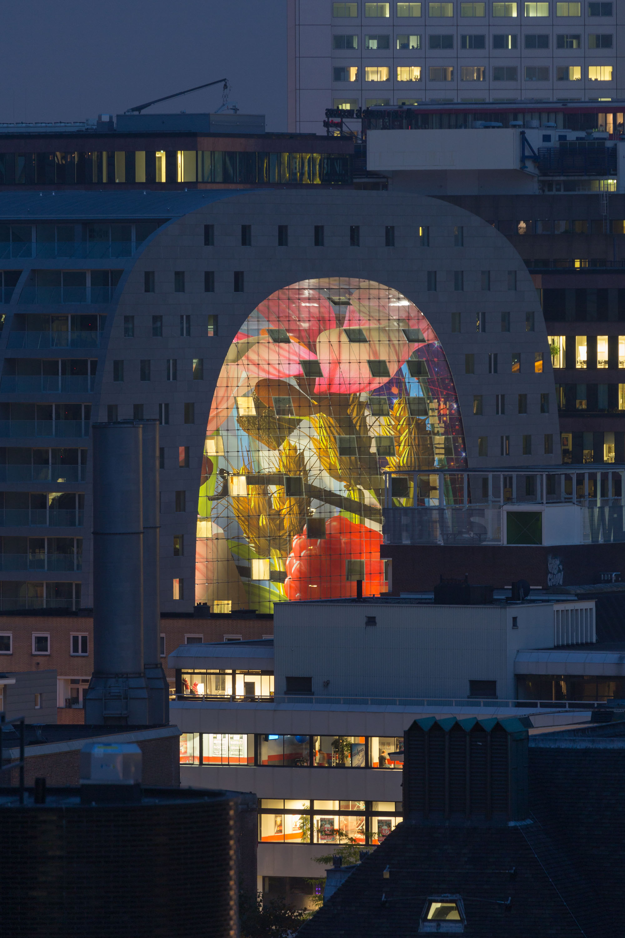 MVRDV completes Rotterdam market hall