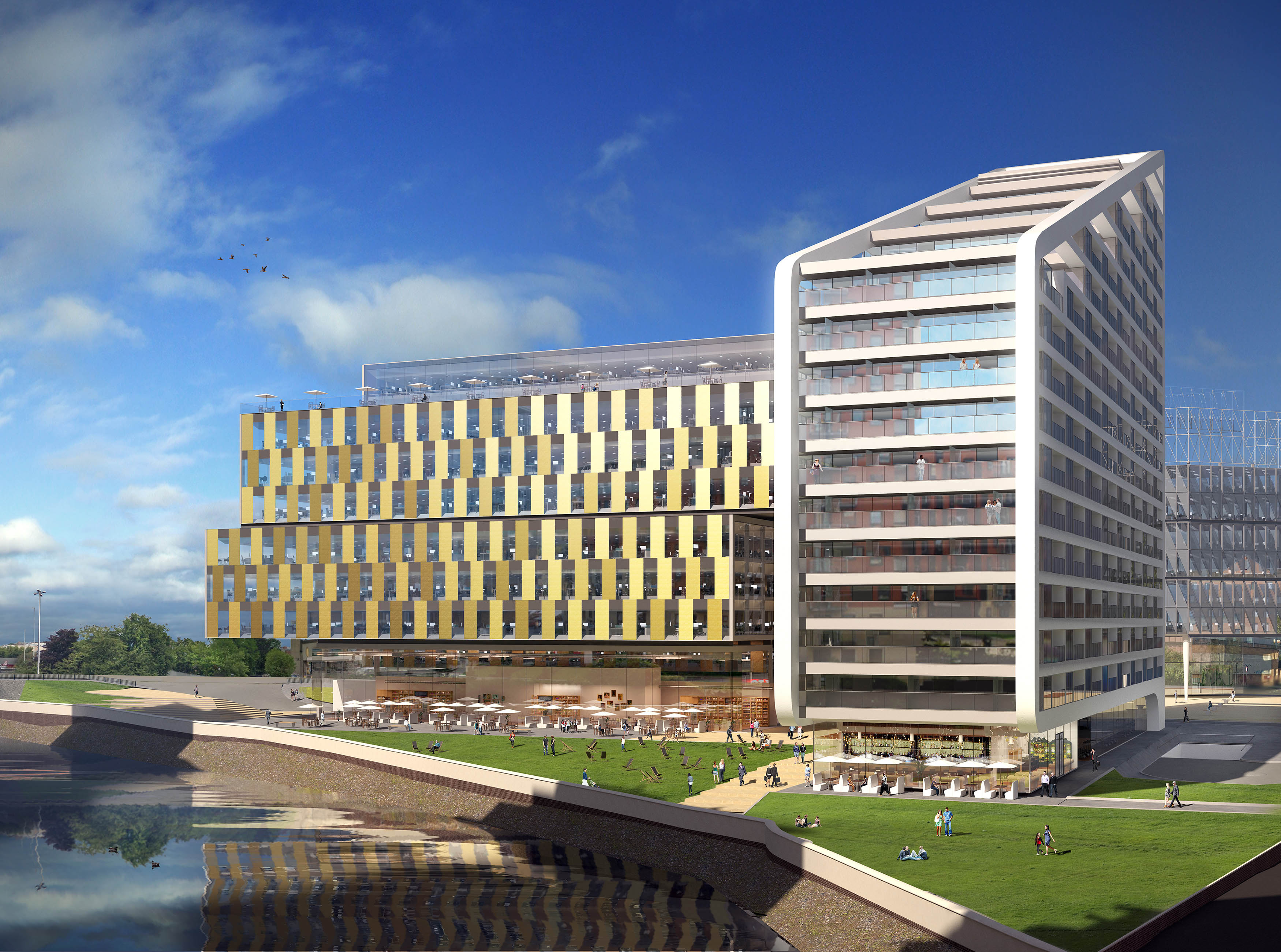 DLA reveals new three-tower plan for former Yorkshire Post site