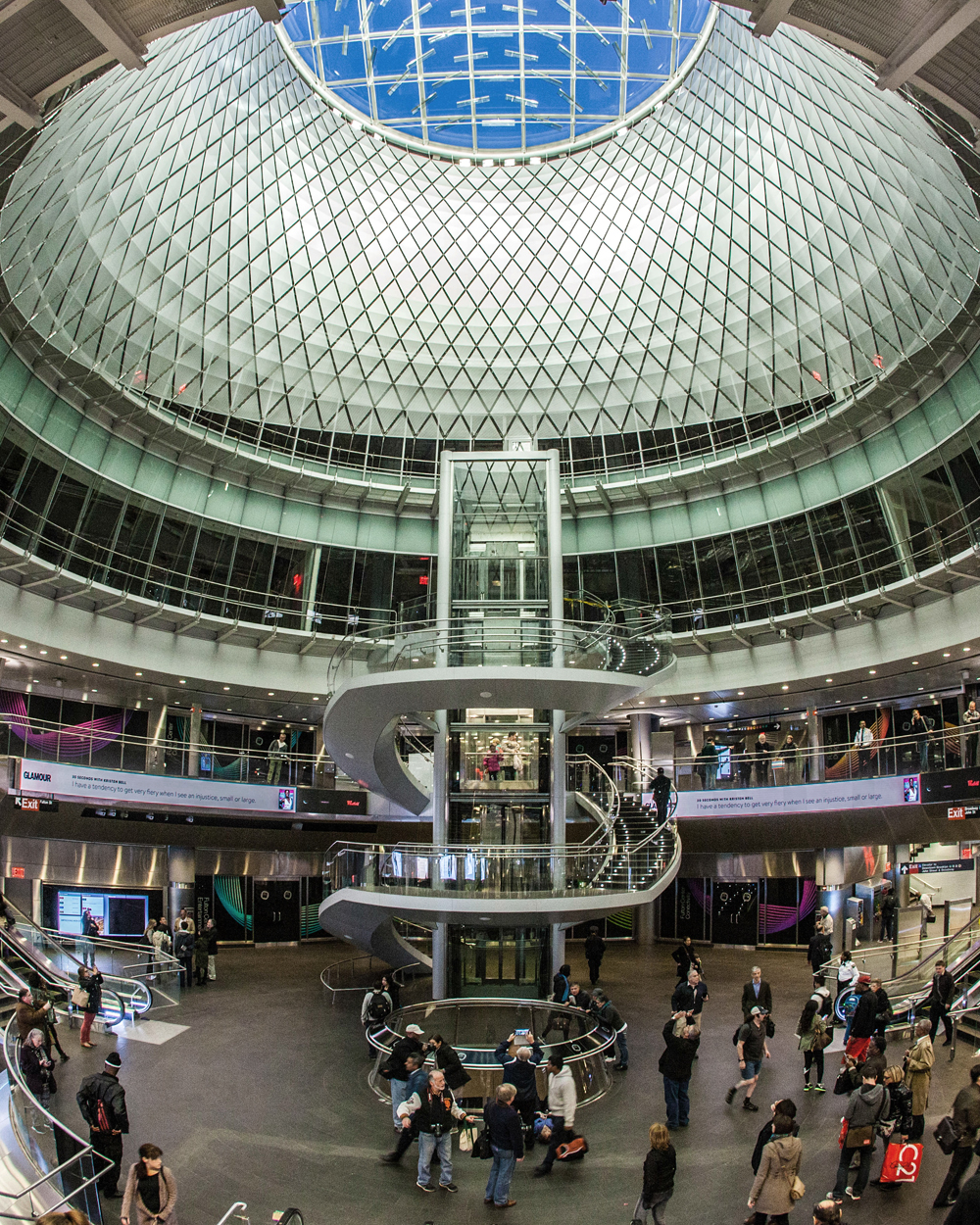 Grimshaw's Manhattan transport hub opens doors