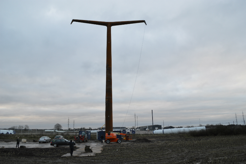 Video: Putting together Bystrup’s T-pylon