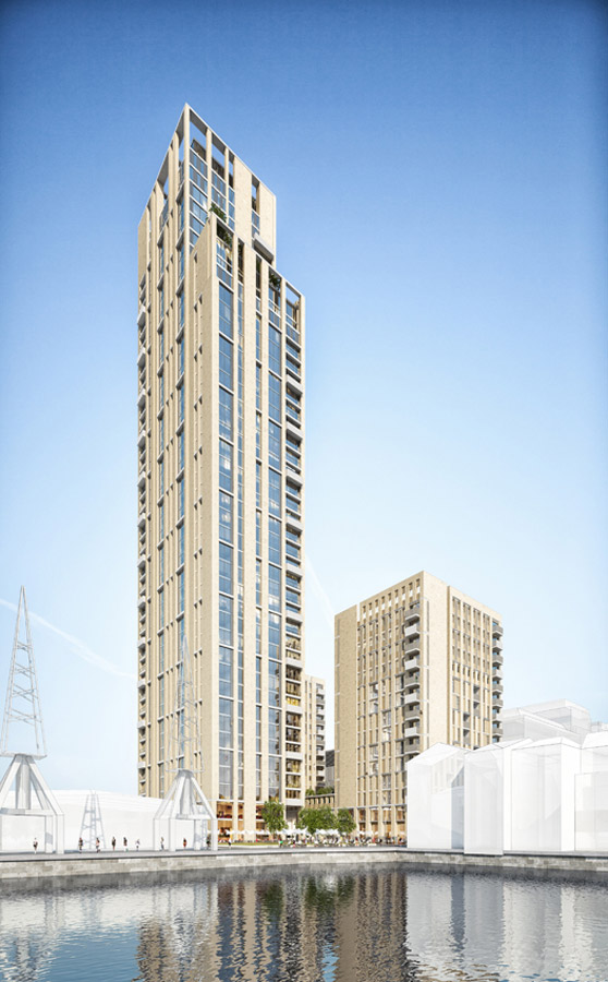 New plans emerge for 45-storey Docklands tower