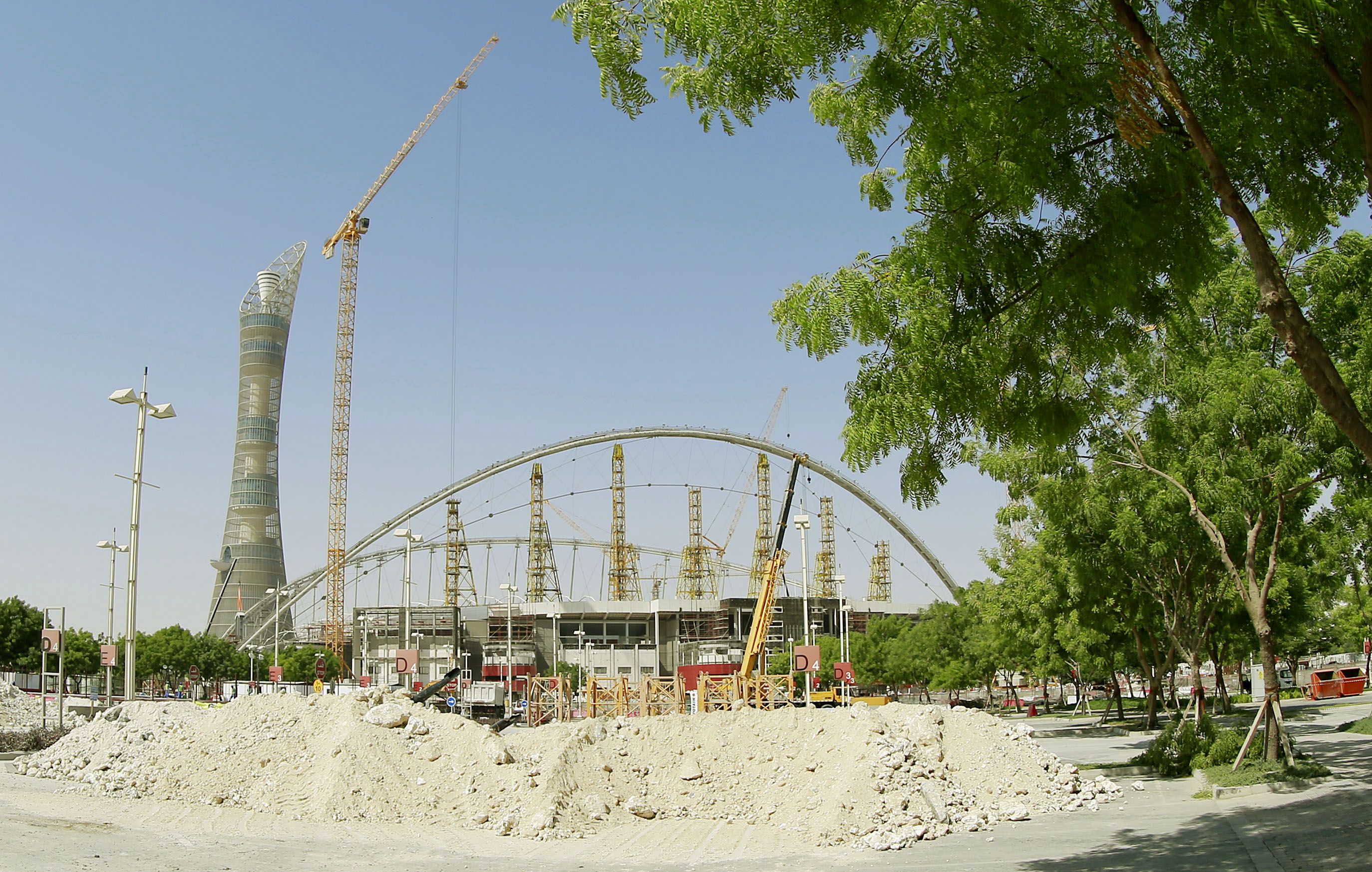 Qatar reveals third 2022 World Cup Stadium design