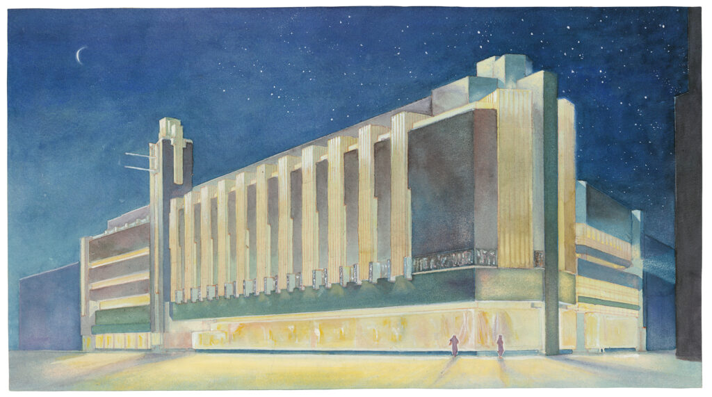 Rotterdam museum exhibits architects’ sketches of city nightlife