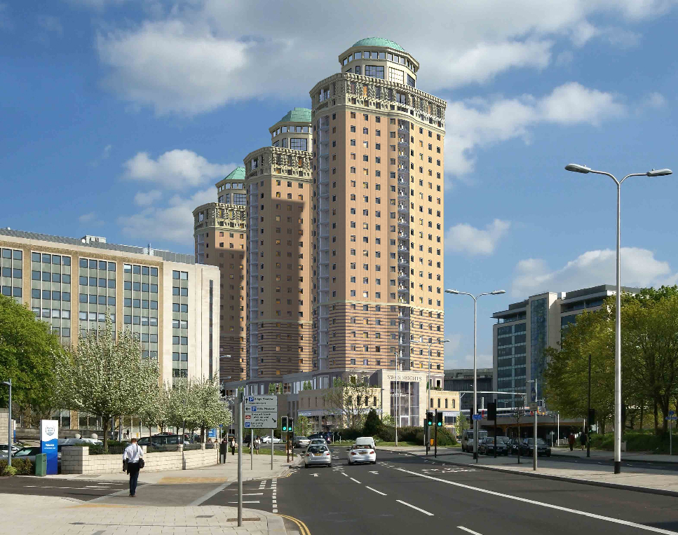 Robert Adam unveils Reading towers scheme
