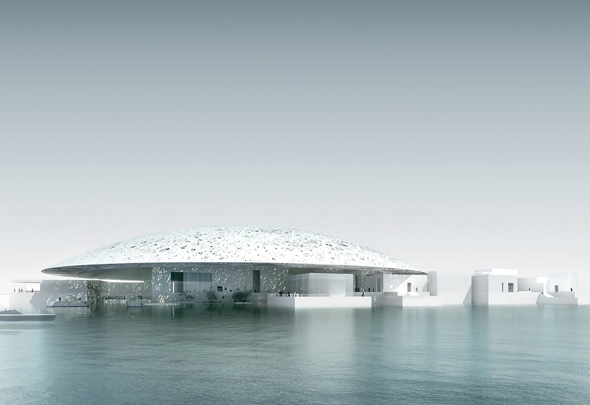 Nouvel’s Louvre dome rises over Abu Dhabi