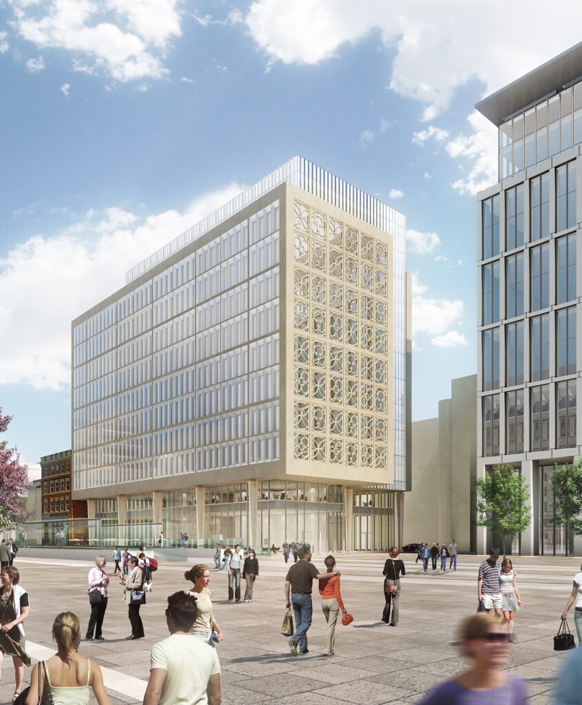 Critics hit out at Ian Simpson's St Peters Square office plans