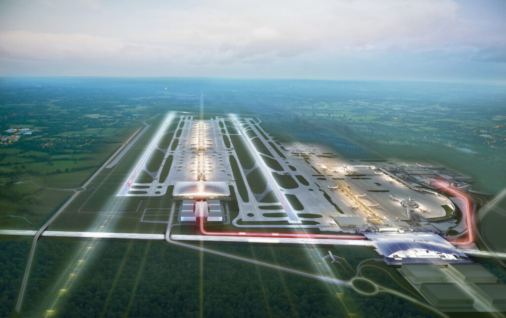 Farrell unveils 'new order' of airport for Gatwick