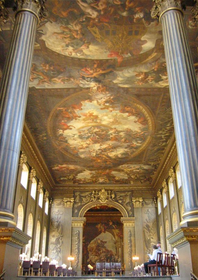 Hugh Broughton lands Greenwich Painted Hall restoration job