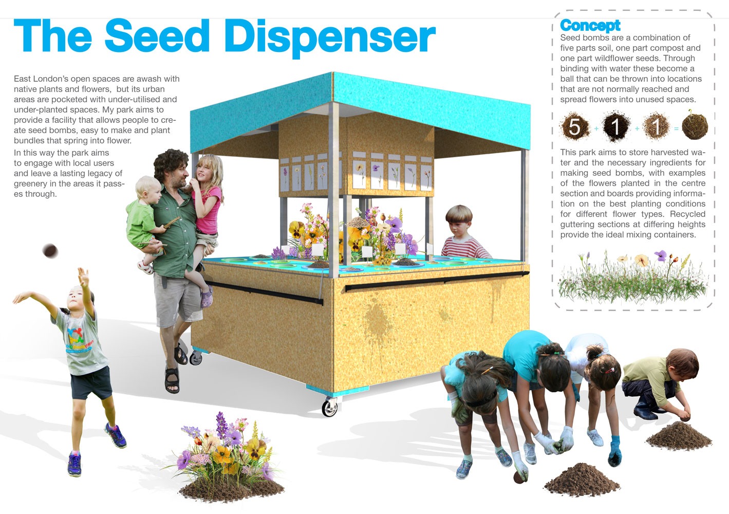 Winners in contest for east London moveable parks revealed