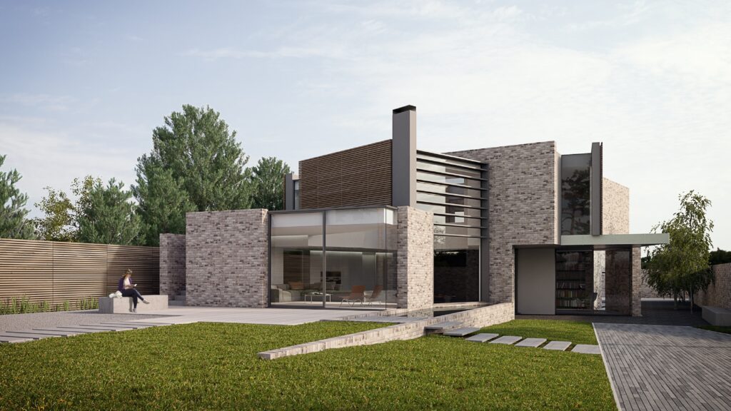 Emerging Cambridge practice wins planning for y-shaped home