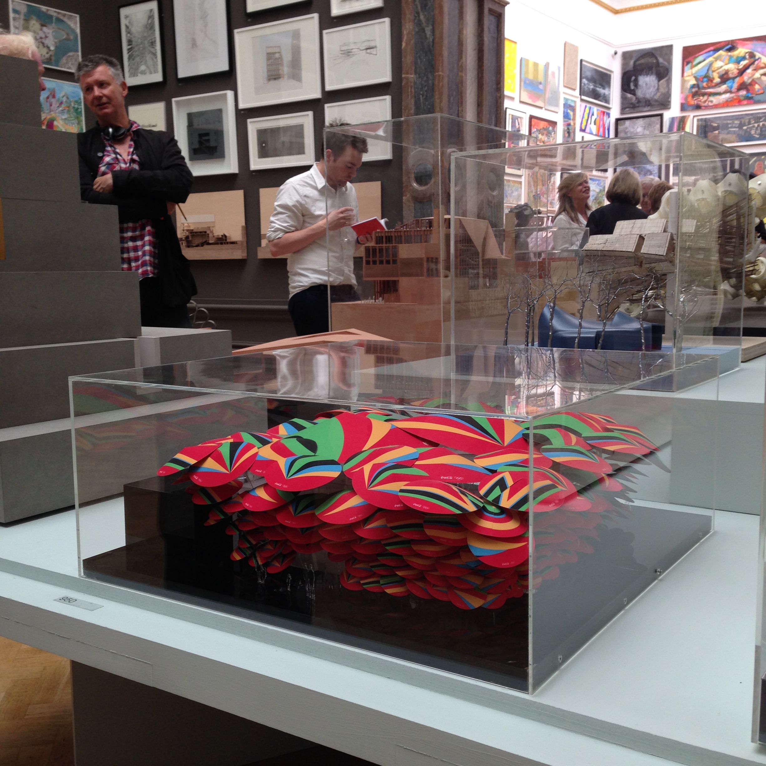 Eric Parry unveils architecture room at RA summer exhibition