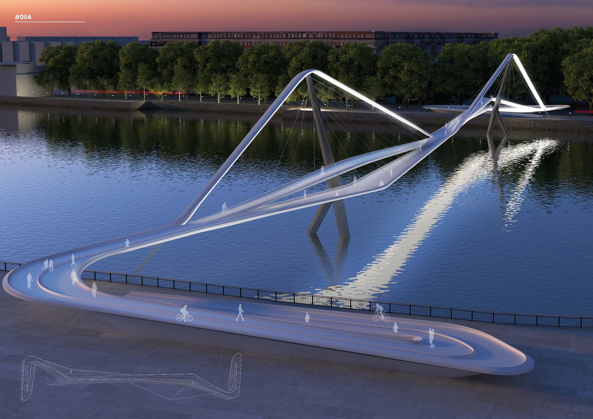 Revealed: all 74 schemes vying for new Nine Elms bridge