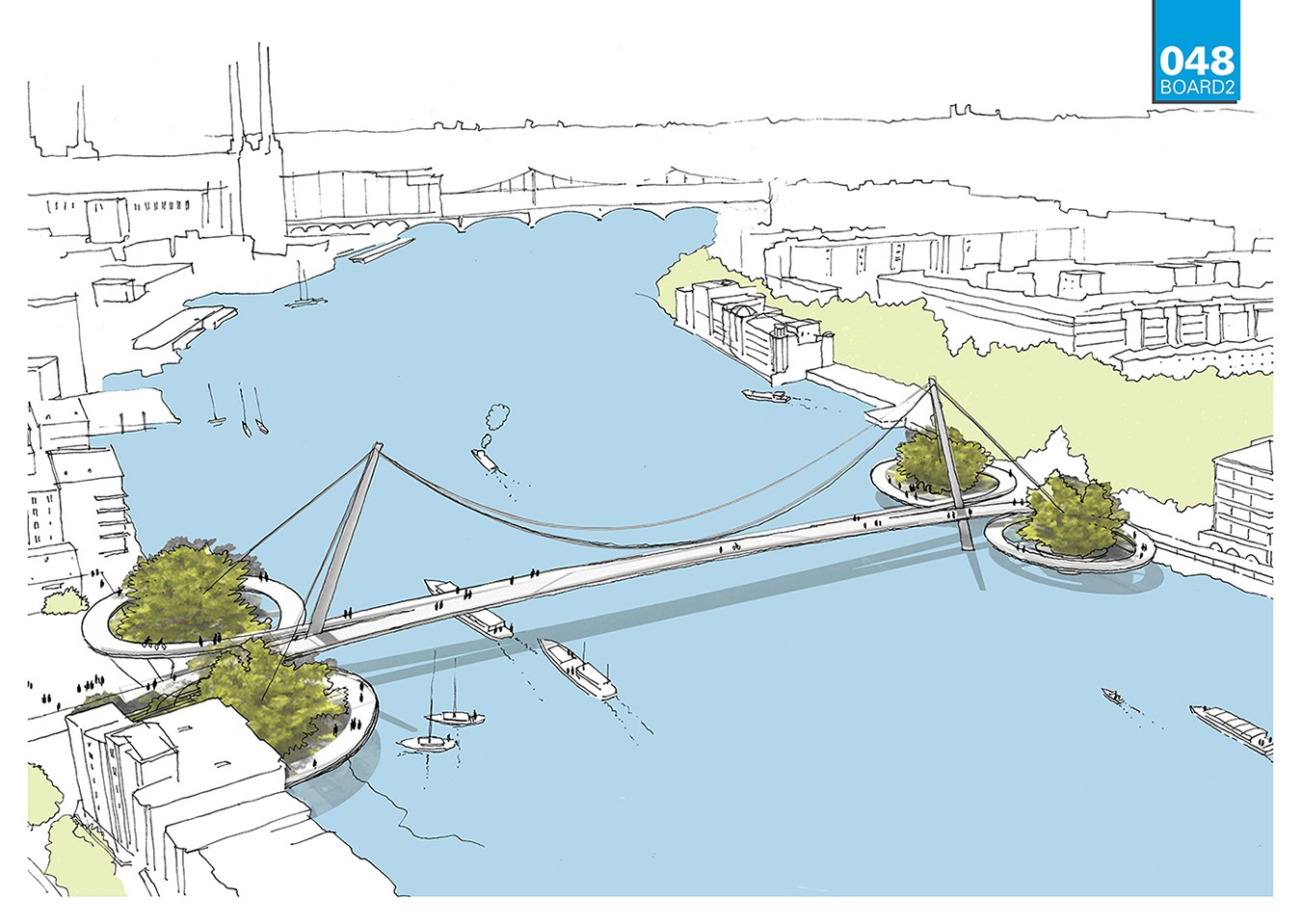 Revealed: all 74 schemes vying for new Nine Elms bridge