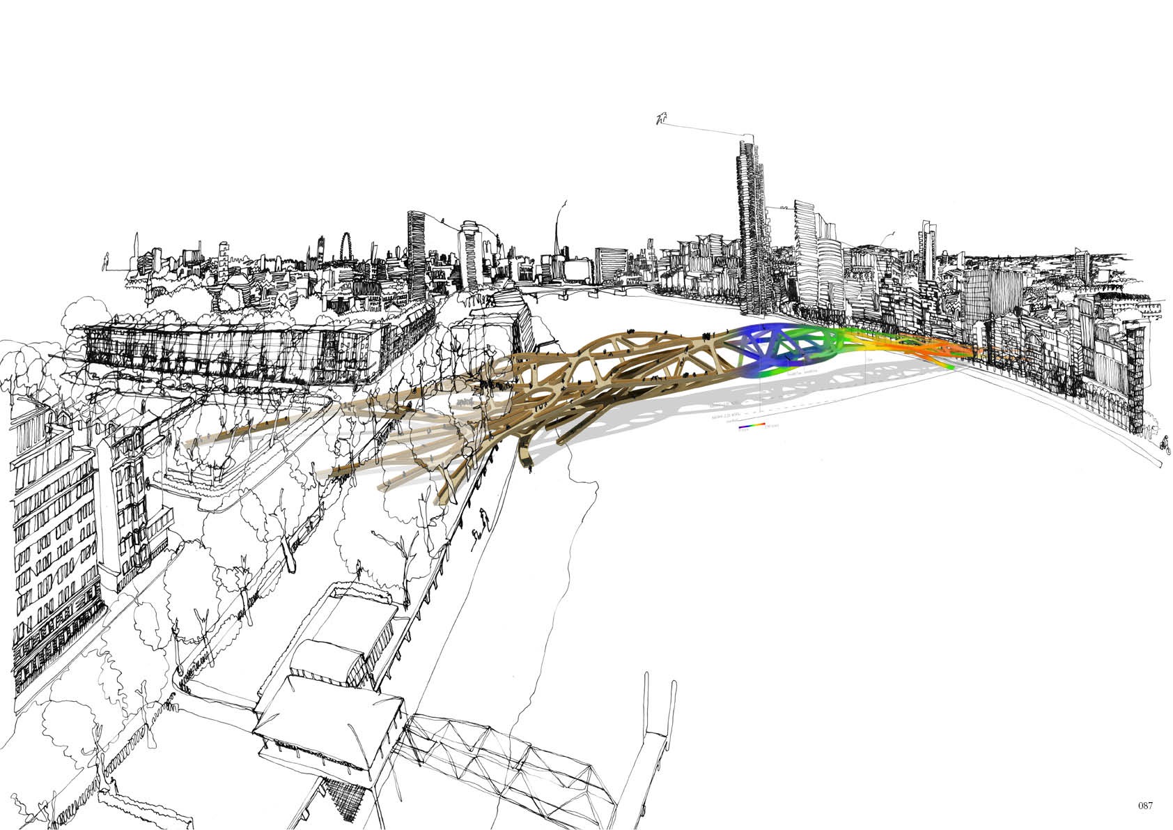 Revealed: all 74 schemes vying for new Nine Elms bridge