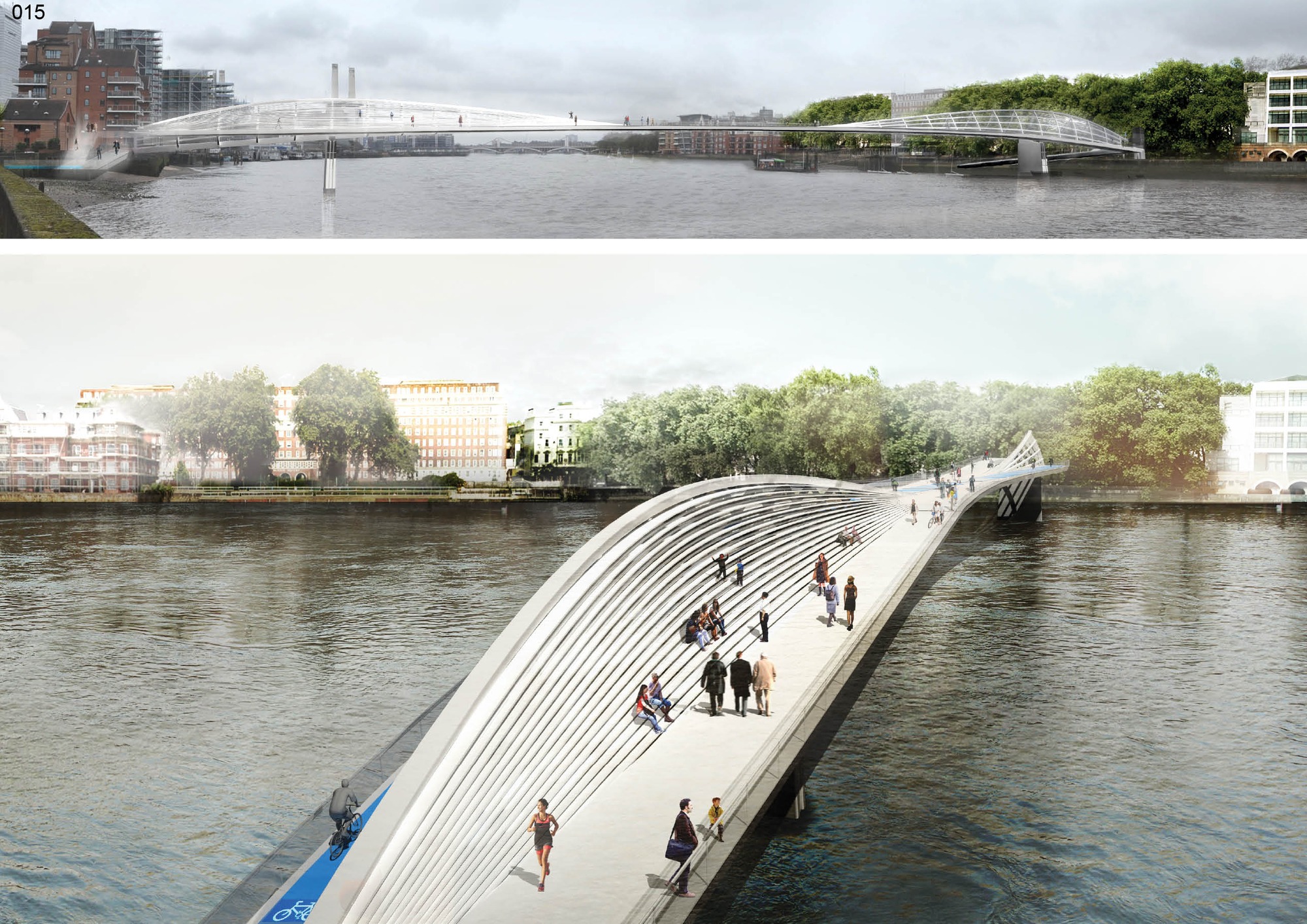Revealed: all 74 schemes vying for new Nine Elms bridge