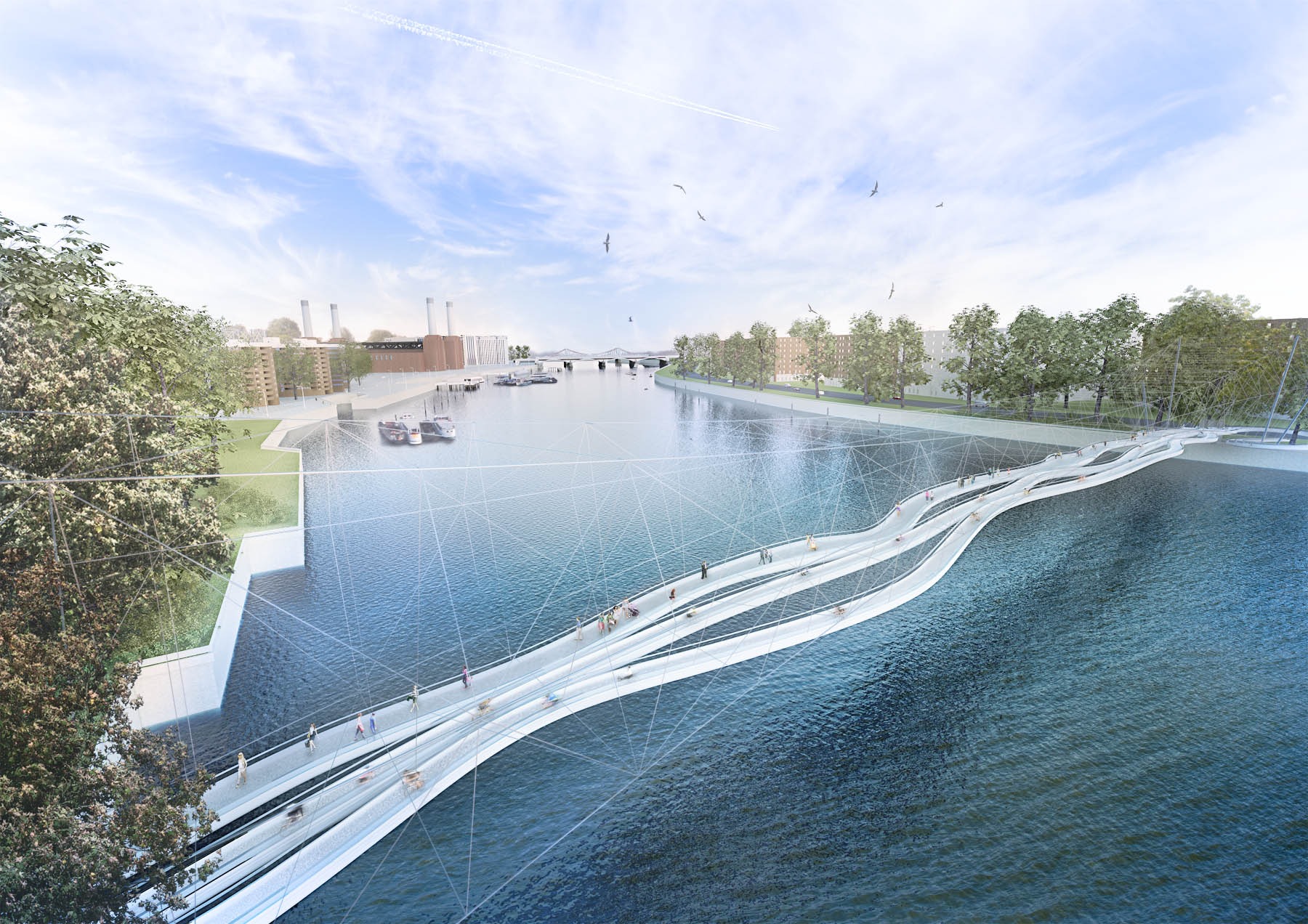 Revealed: all 74 schemes vying for new Nine Elms bridge