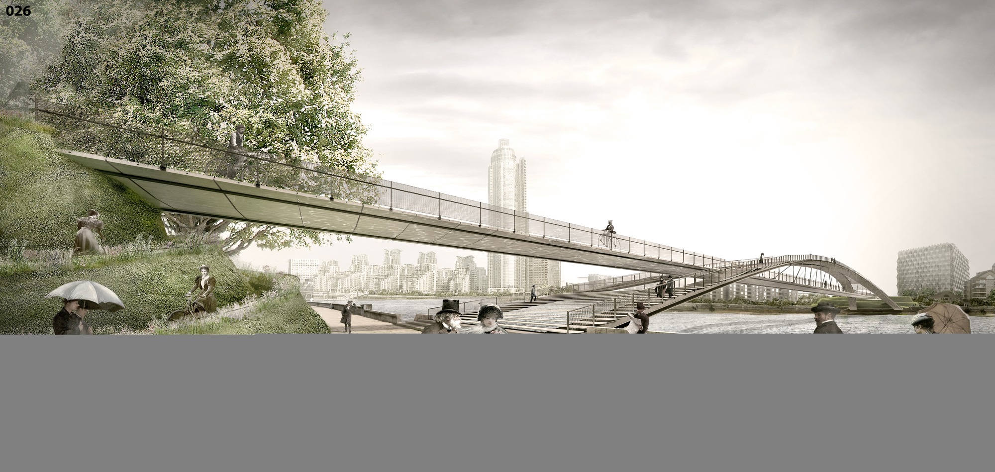 Revealed: all 74 schemes vying for new Nine Elms bridge