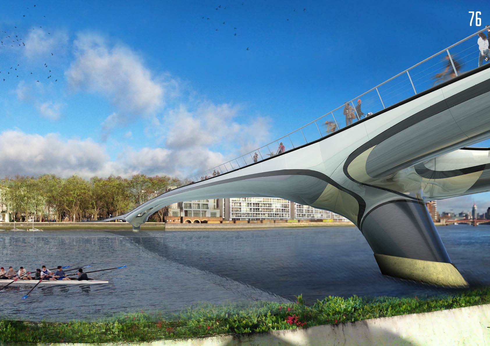 Revealed: all 74 schemes vying for new Nine Elms bridge