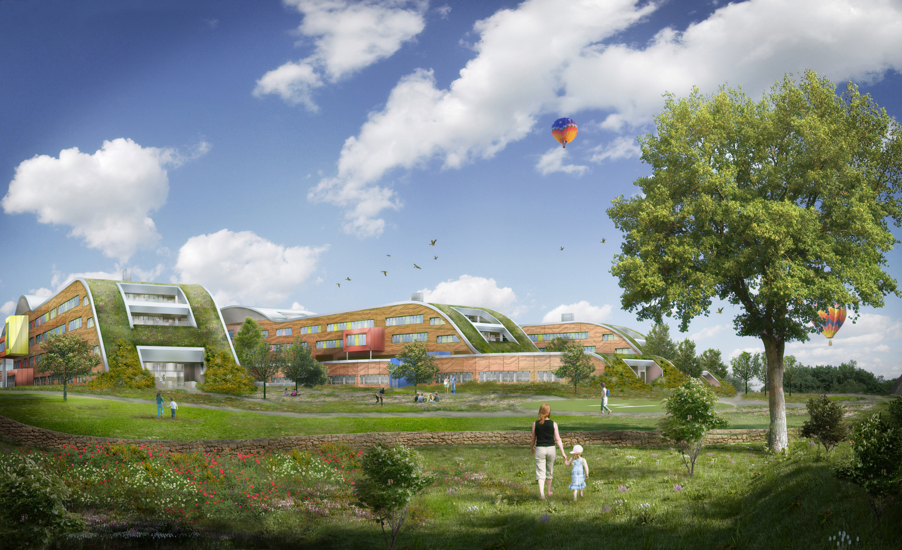 The spread of vegetal facades